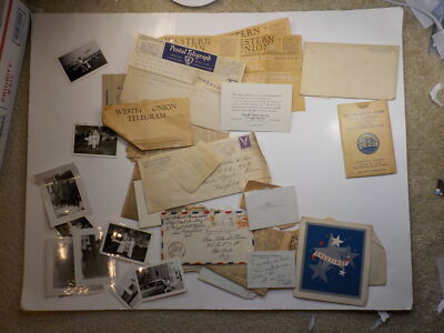 32 WW2 Papers Fleet Air Wing 17 Photos Covers Lot Photographs ...