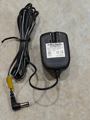 Bell Phones AC Adapter, Model DVR-0920-3515, 9VDC, 200mA | eBay