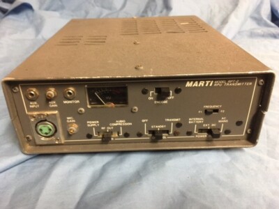 Marti RPT RPT-2 Transmitter on 455.25 and 450.25 mHz | eBay