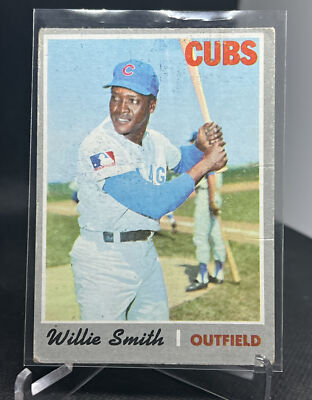 1970 Topps #318 Willie Smith Chicago Cubs - EX | eBay