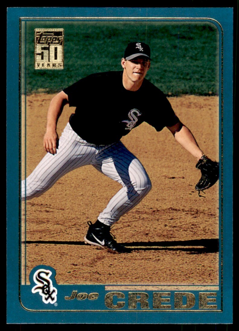2001 TOPPS TRADED ROOKIES JOE CREDE CHICAGO WHITE SOX #T160 | eBay