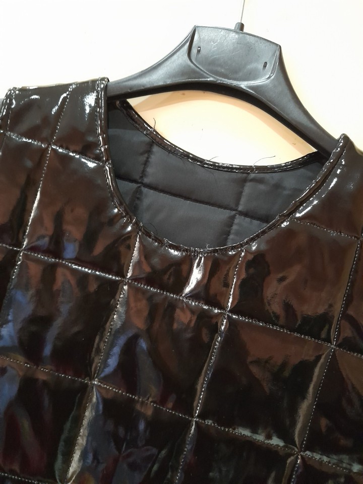 Mini Dress Black Latex Fetish Goth Mistress Cyber Alternative Bettie ...