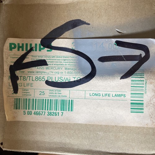 Philips F32T8/TL865 PLUS/ALTO Box Of 25 SKU1Aunit | eBay