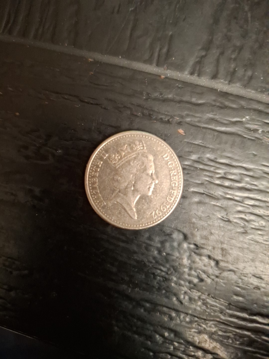 RARE COLLECTOR COIN Queen Elizabeth II British 10 Pence 1992 Coin DG ...