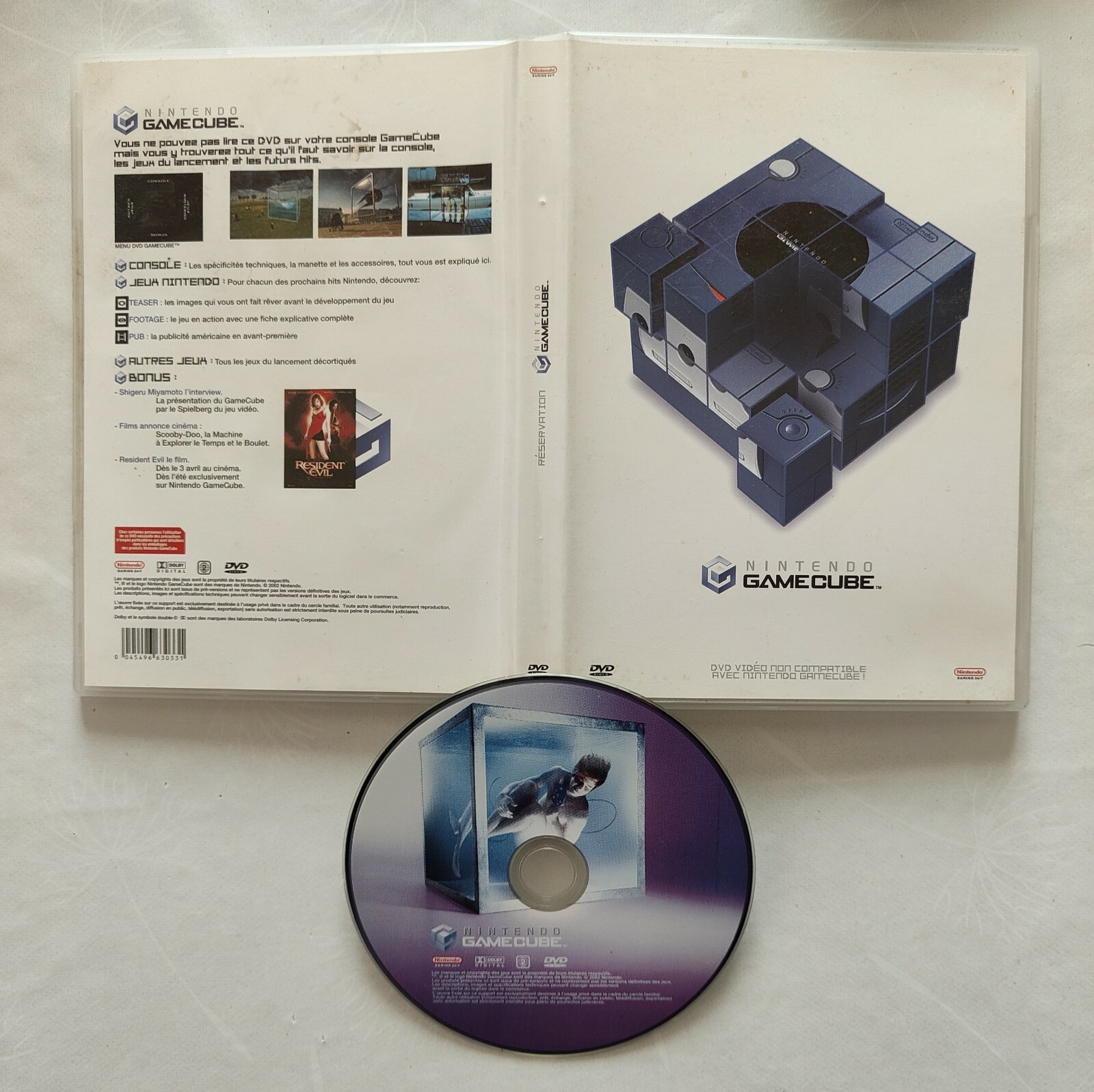 DVD de présentation promo de Nintendo Gamecube - FR TBE | eBay