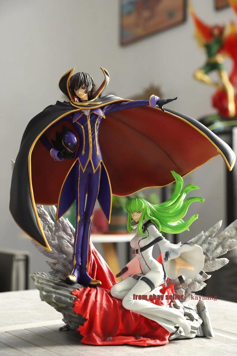 Kitsune Statue CODE GEASS Lelouch of the Rebellion 1/6 Lelouch And C.C ...