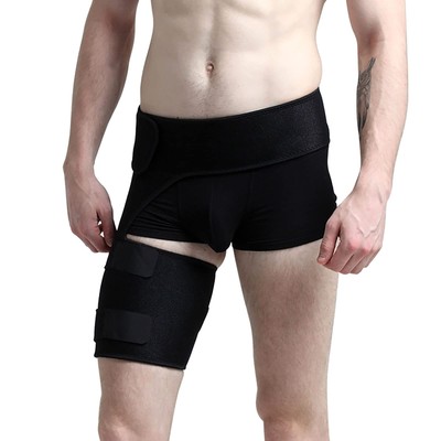 Hip Brace and Groin Support, Adjustable Groin Support Bandage ...