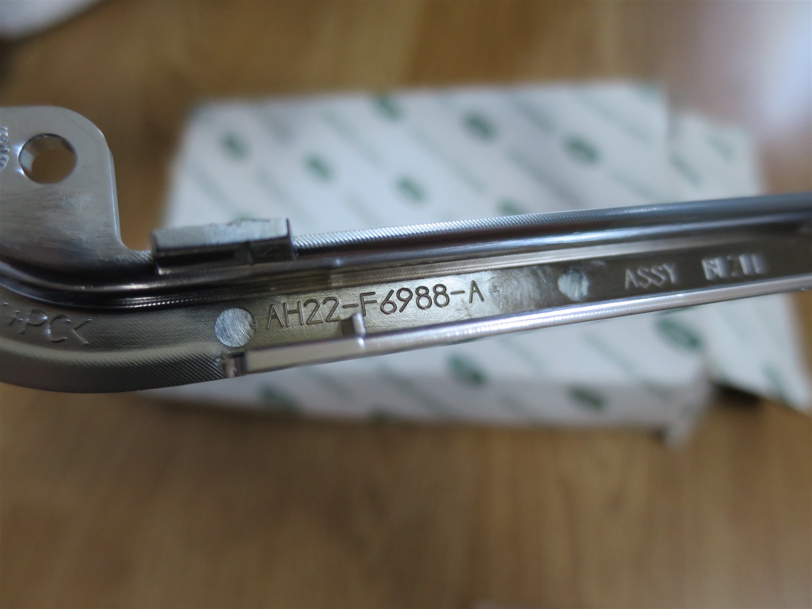 LAND ROVER DISCOVERY 4 2010-> GEARSHIFT LEVER CHROMED BEZEL !!GENUINE ...