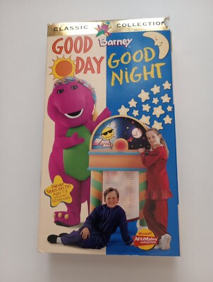 Barney - Good Day, Good Night (VHS, 1997) Classic Collection ...
