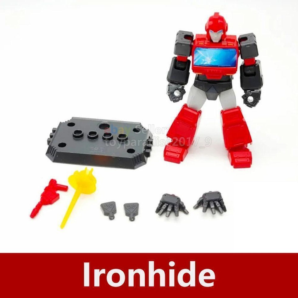 Bloks Transformers G1 Action Assembly Model Figure Blind Box Soundwave ...