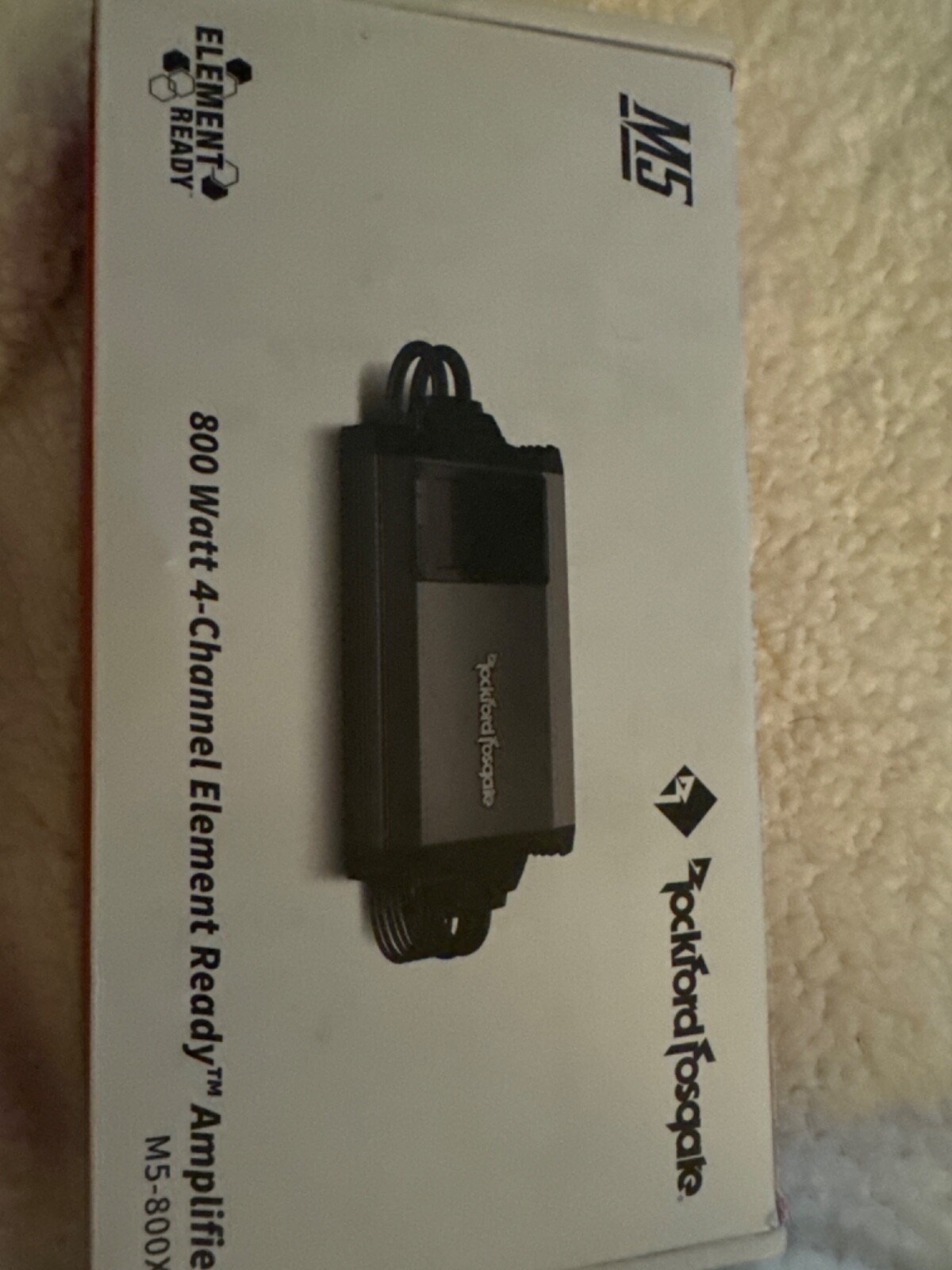 Rockford Fosgate M5-800X4 800 Watt 4-Channel Element Ready Marine ...