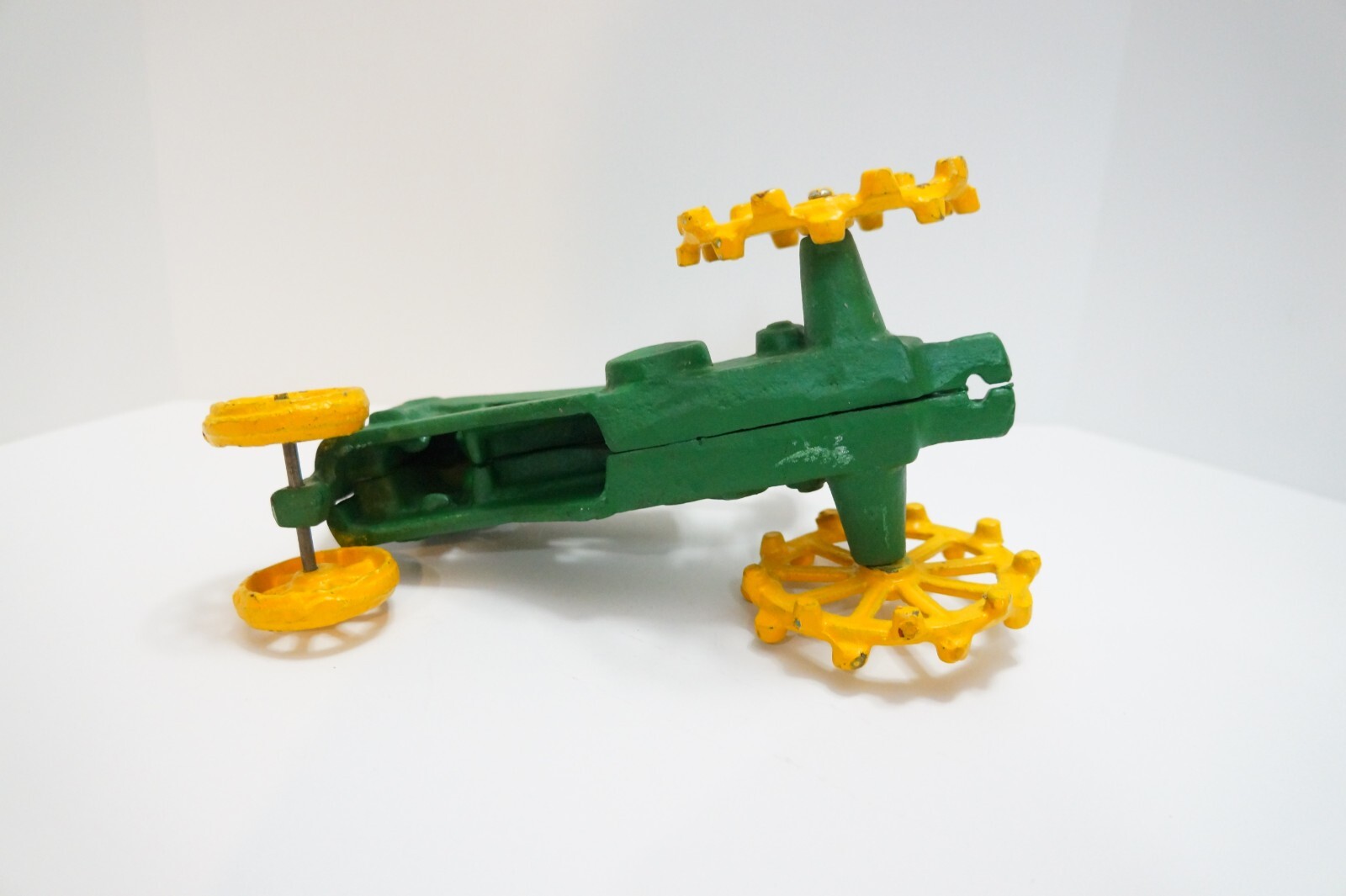 Vintage John Deere Steel Wheel Cast Iron Tractor - Knockoff Bootleg ...