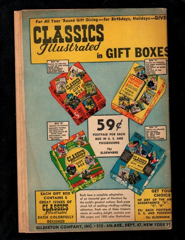 CLASSICS ILLUSTRATED #37 VG/F (O) HRN37 (THE PIONEERS) 1ST EDITION! | eBay