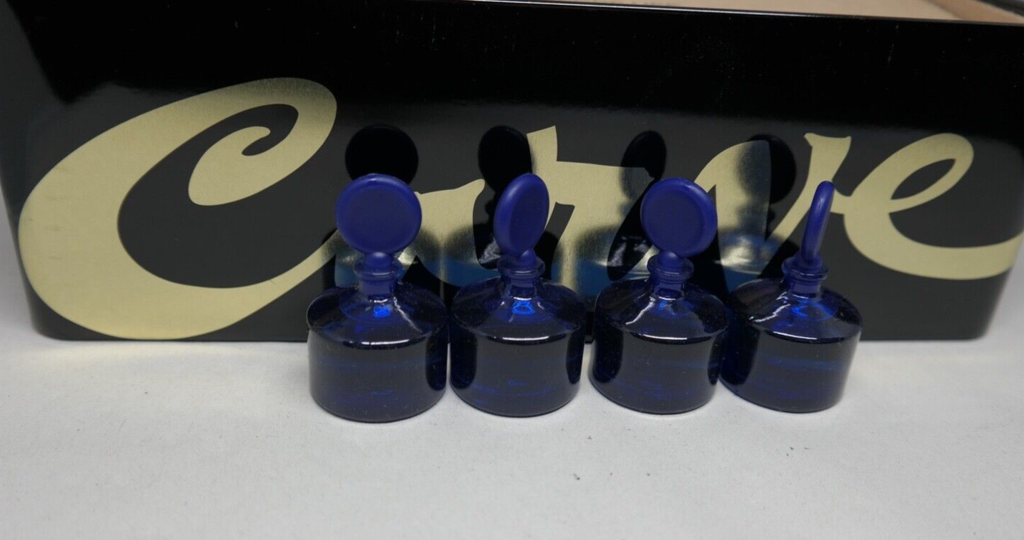 CURVE KICKS by Liz Claiborne Lot of 4 Mini Men's Cologne .18 fl oz each ...