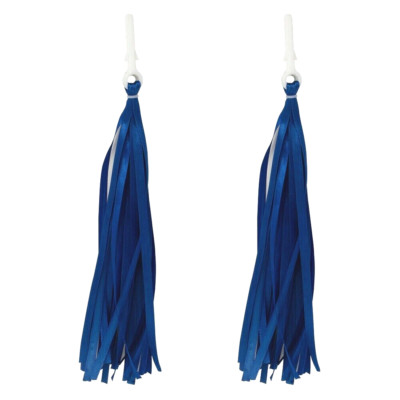 BLUE Bicycle Handlebar SATIN RIBBON STREAMERS Beach Cruiser Bikes | eBay