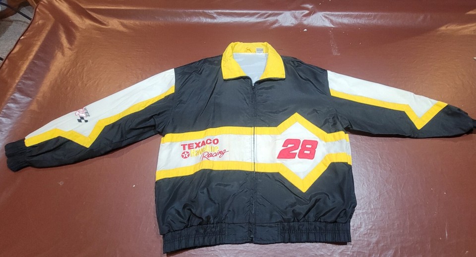 Vintage Robert Yates Racing Texaco #28 Racing Light Jacket XL Free ...
