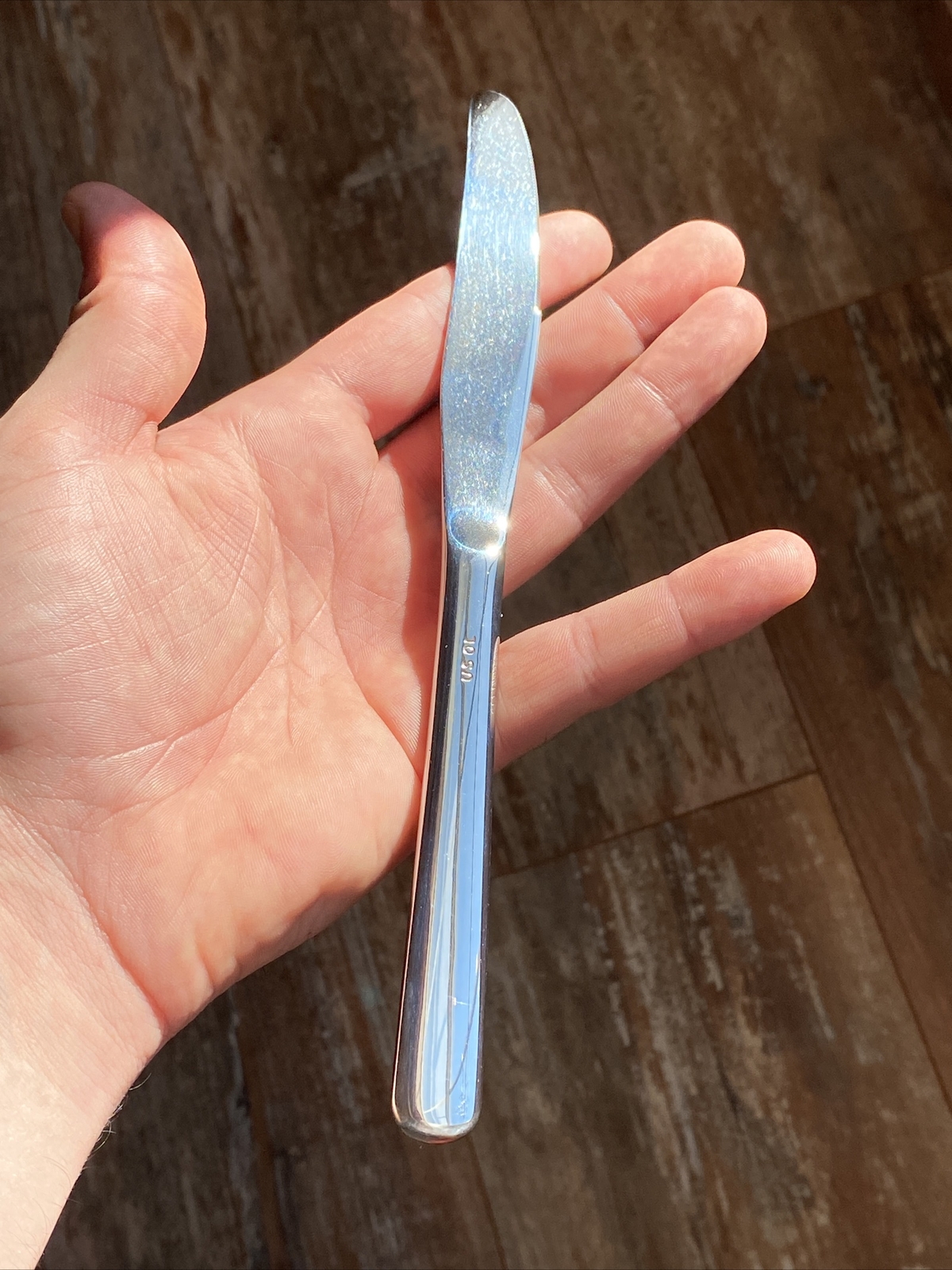 (1) Vintage USOL Mess Hall US OL Military Stainless Serrated Dinner Knife 8.5” | eBay