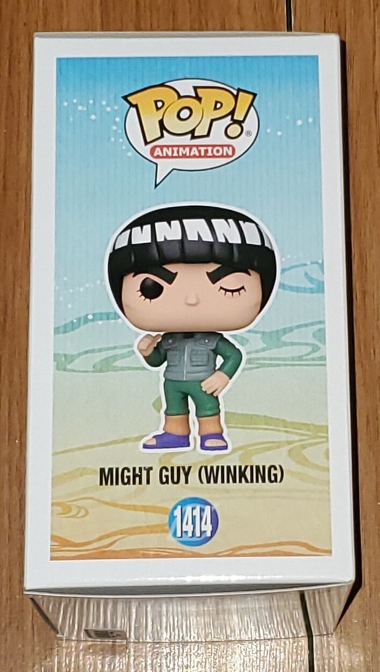 Funko Pop Animation #1414 Might Guy Winking Naruto Shippuden Hot Topic ...