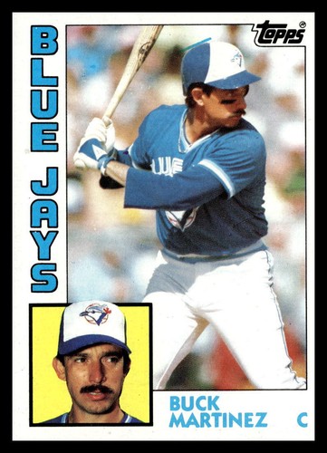 1984 Topps #179 Buck Martinez Toronto Blue Jays Baseball Card | eBay