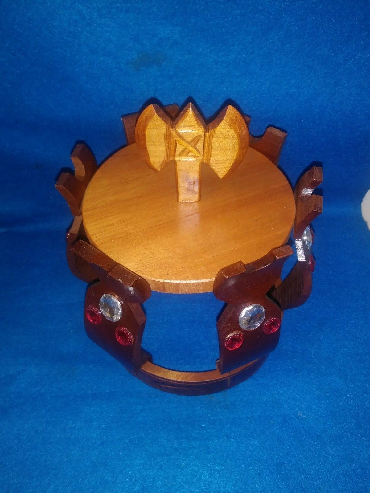 CORONA CROWN PARA SHANGO CHANGO CEDRO DECORADA RELIGION YORUBA ifa | eBay