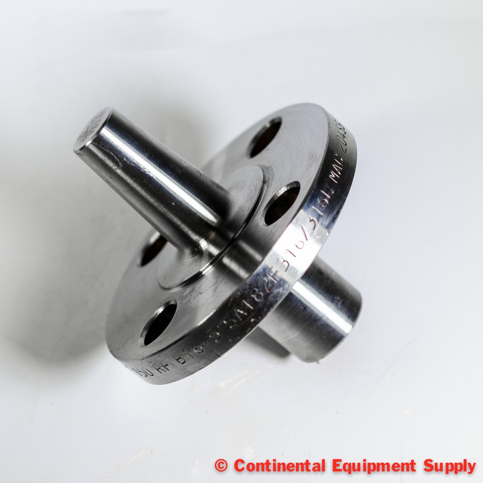 Thermowell Rosemount 1" Flanged 150 RF Process Connection, 316LSS, 4 ...