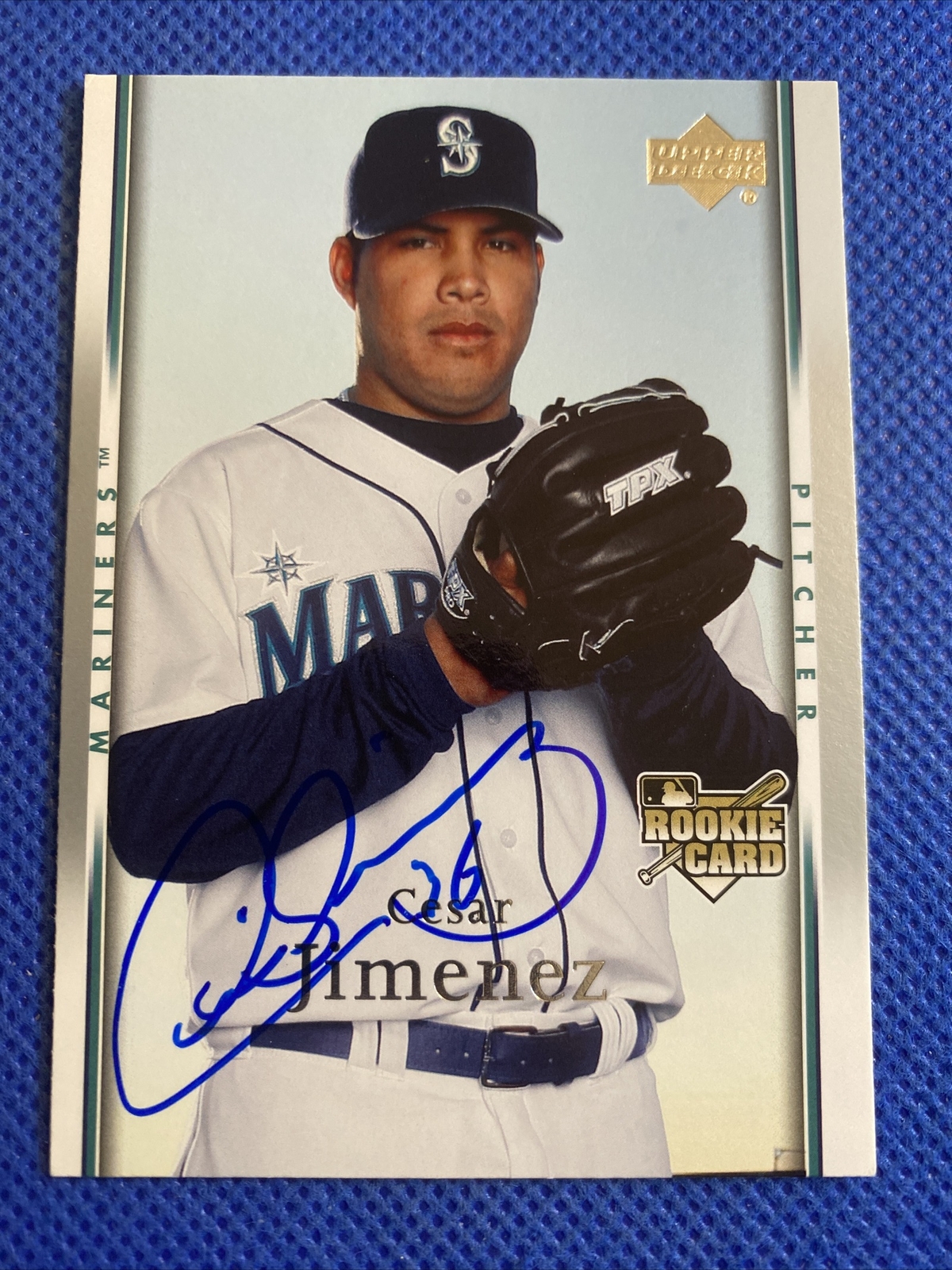 2007 Upper Deck Cesar Jimenez #40 Auto Signed Autograph Mariners | eBay