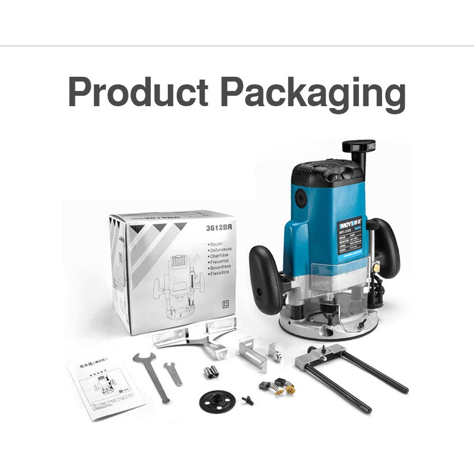NEW Professional Electric Manual Trimmer Woodworking Router and Router ...