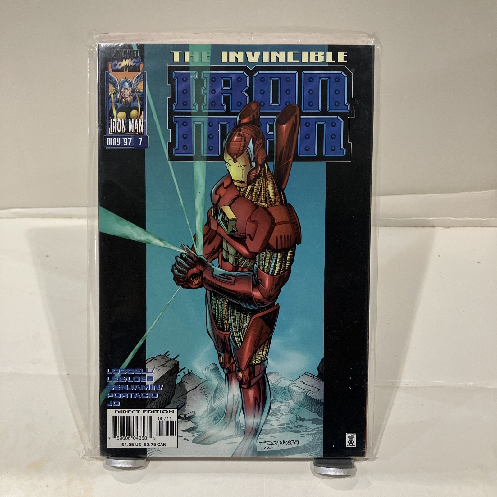 The Invincible Iron Man #7 May 1997 Marvel Comics | eBay