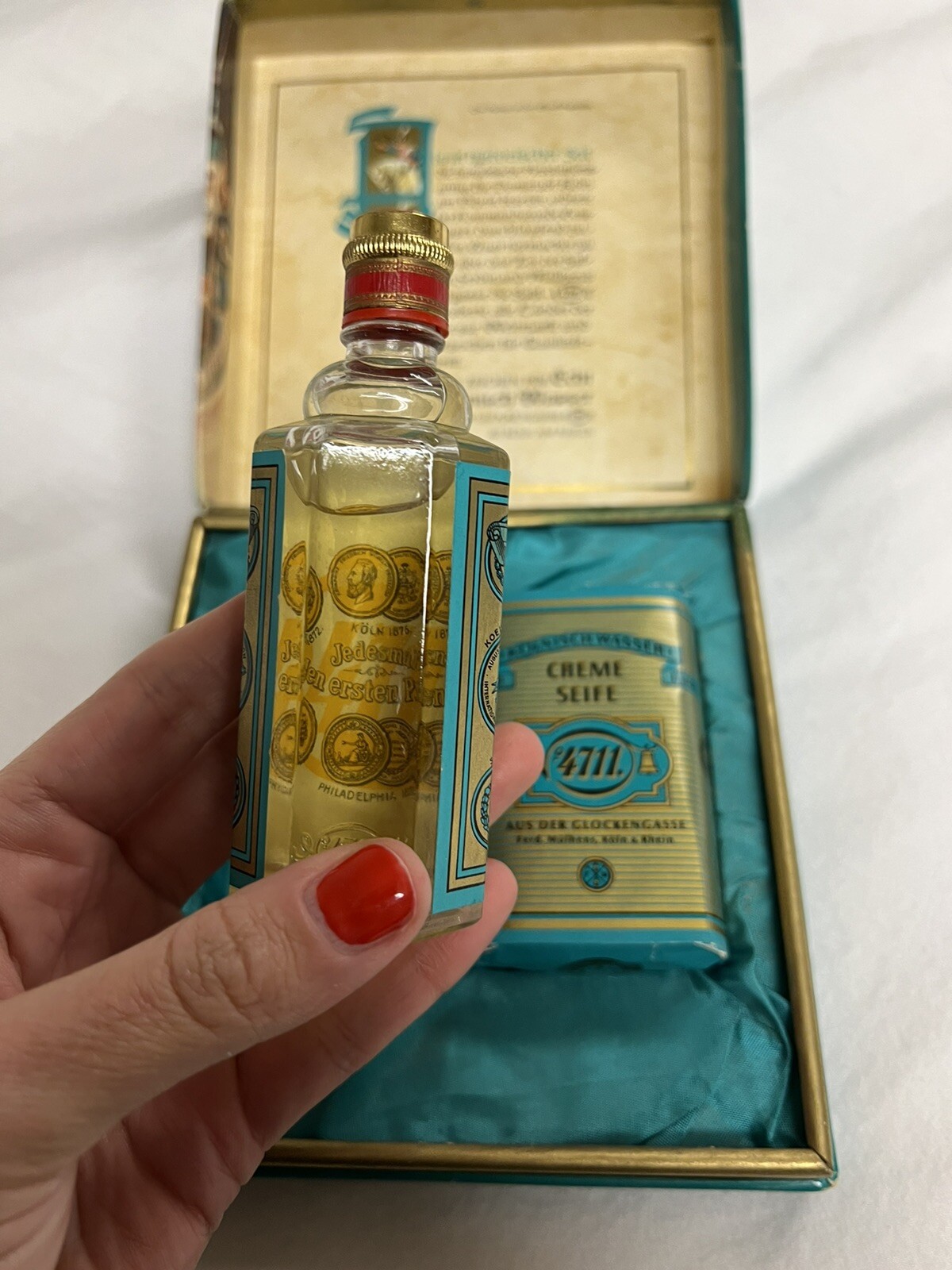 Vintage 4711 Cologne & Soap - Set of 2, From 1950s/1960s. Never Opened ...