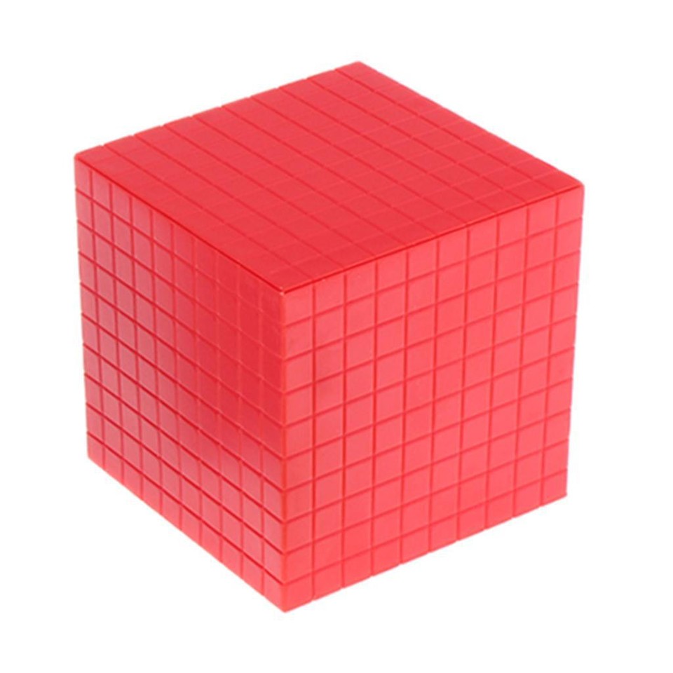 Montessori Decimal Cube Early Learning Educational Toys For | eBay