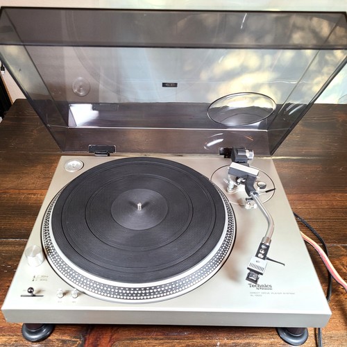 Technics SL-1200 MK1 1st Generation Model Direct Drive Turntable Tested ...