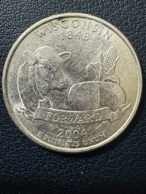 2004-P Wisconsin Error Quarter Dollar Coin- Circulated & Collectable | eBay