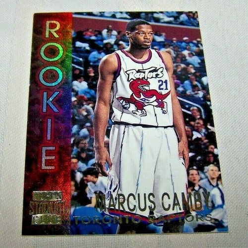 1997 TOPPS BASKETBALL ROOKIE CARD # R17 - MARCUS CAMBY - TORONTO ...