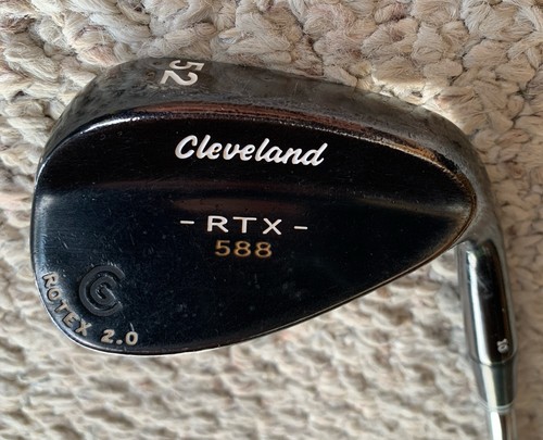 CLEVELAND RTX 588 ROTEX 2.0 GAP WEDGE 52° Degree STEEL Shaft Mens Right ...