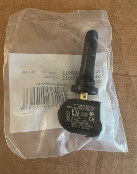 4Pcs Genuine 13540603 OEM TPMS Tire Pressure Sensor for GMC Chevy Buick ...