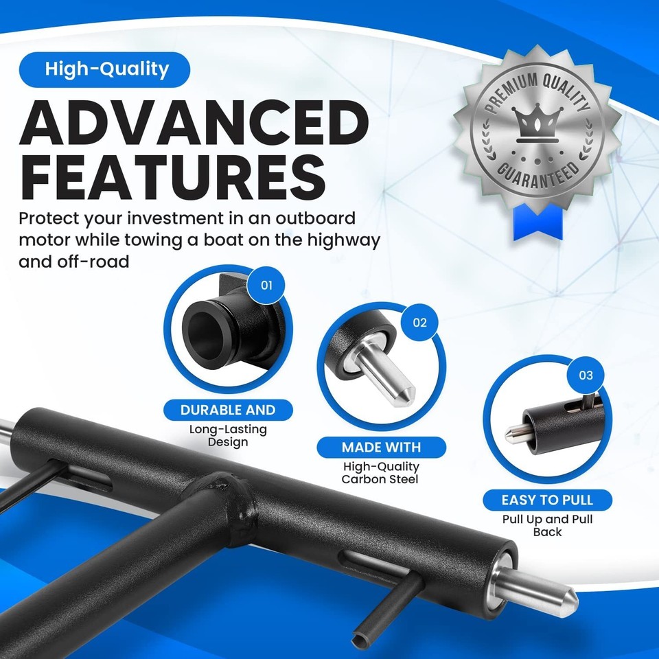 10108 Lock N' Stow Outboard Motor Trailering Support Transom Saver For ...