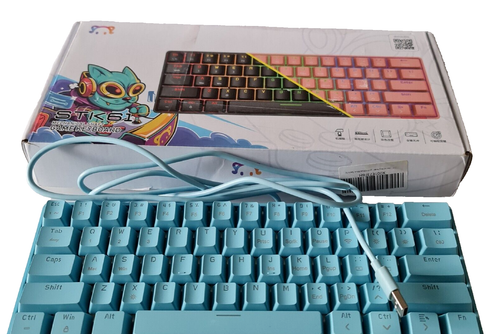 STK61 Mechanical SHAFT Gaming Keyboard Illuminated Bluetooth & Wired ...