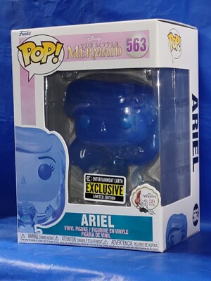 EE EXCLUSIVE LITTLE MERMAID BLUE ARIEL FUNKO POP VINYL FIGURE 563 | eBay