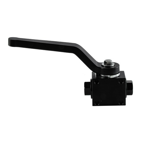 1x Brake Line Lock Shut Off Valve 1/8" NPT Billet Valve Aluminum BLK US ...