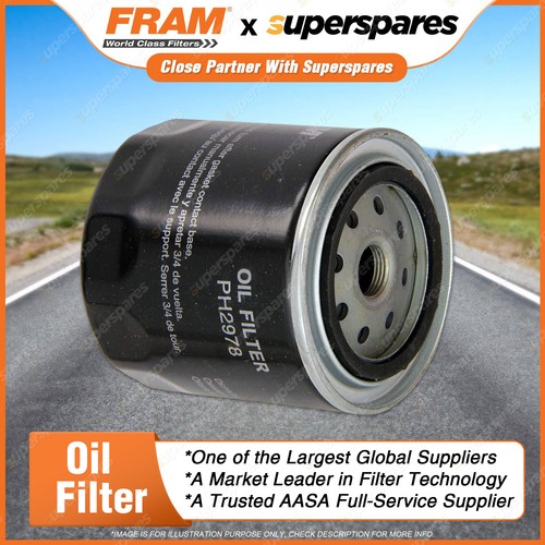 1 x Fram Oil Filter - PH2978 Refer Z170 Height 100mm Outer/Can Diameter ...