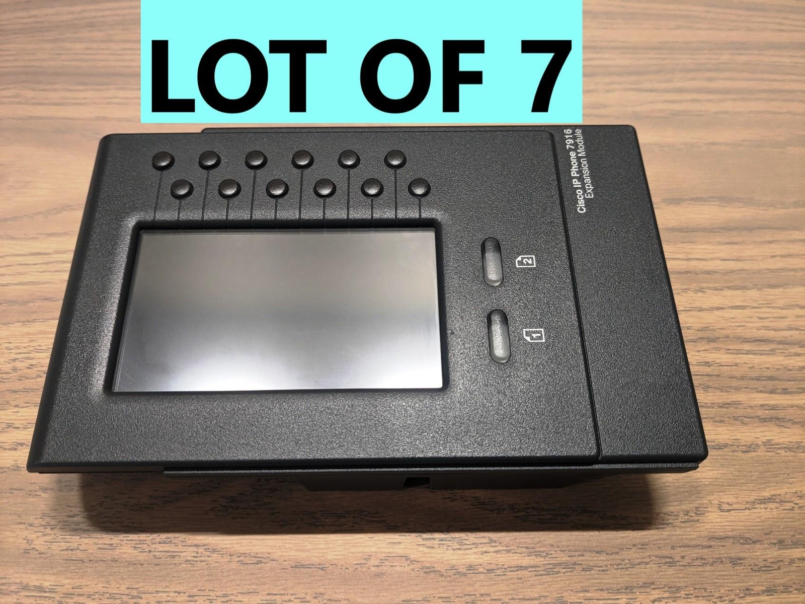 Lot of 7 - Cisco IP UC Phone Key Expansion Module - 7916, CP-7916 | eBay