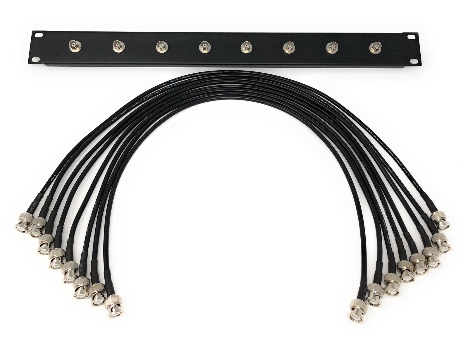 Front Mount Antenna Rack Kit BNC to BNC compatible w/ Shure Wireless 8 ...