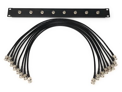 Front Mount Antenna Rack Kit BNC to BNC compatible w/ Shure Wireless 8 ...