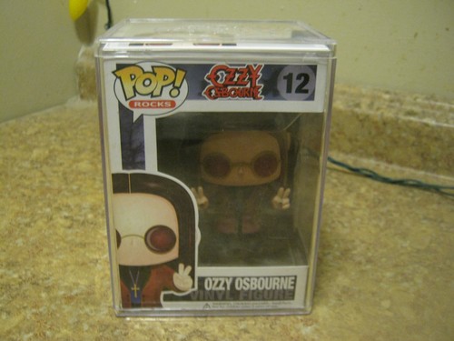 RARE 2011 Funko PoP Rocks #12 Ozzy Osbourne Black Sabbath in Hard Case ...