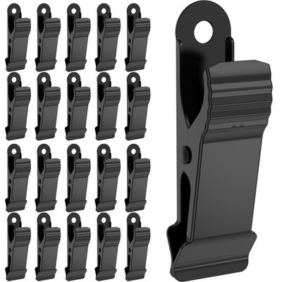 20X Black Metal Mini Clamps Spring Clamp Alligator Clips Alligator ...