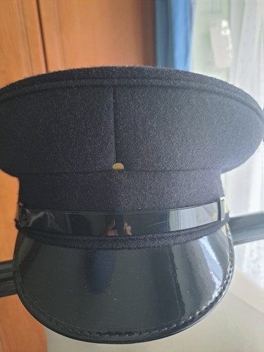British Army plain dark blue forage cap | eBay