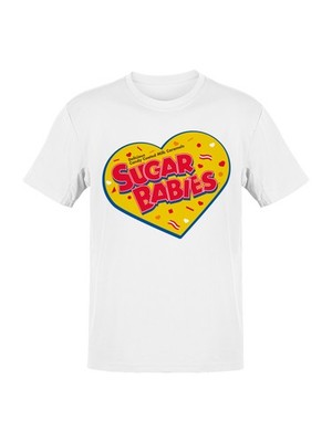 Officially Licensed Sugar Babies Sugar Babies Candy Art Men's T-shirt ...