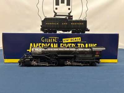 Lionel American Flyer Norfolk & Western 2-8-8-2 Y3 Steam Engine w ...