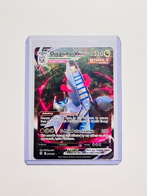 Pokémon TCG Duraludon VMAX Evolving Skies 220/203 Holo Secret Rare Alt ...