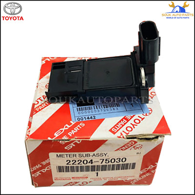 22204-75030 GENUINE TOYOTA METER ASSY, INTAKE AIR FLOW 2220475030 OEM ...